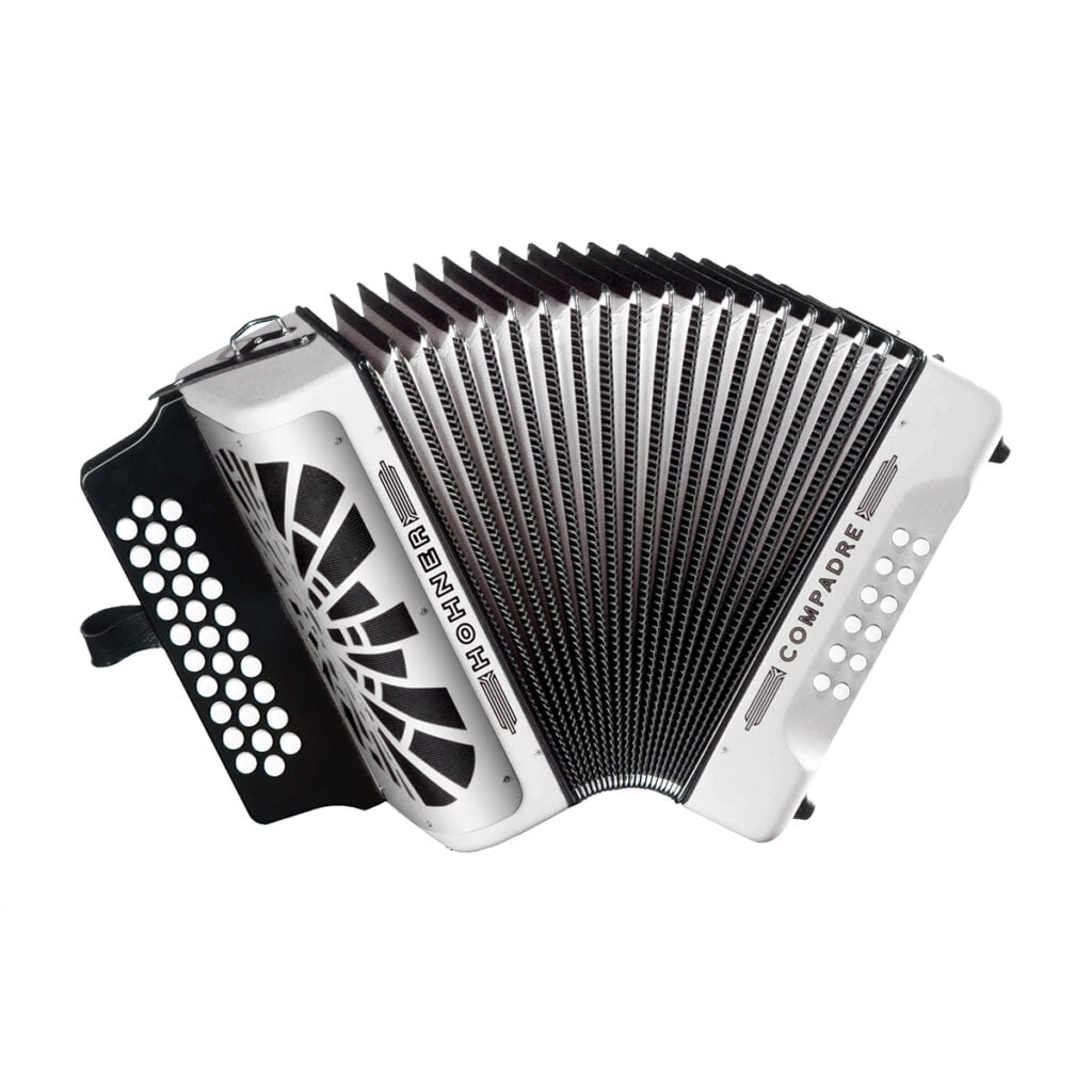 Acordeón HOHNER Compadre Blanco | Geins Casa de Música