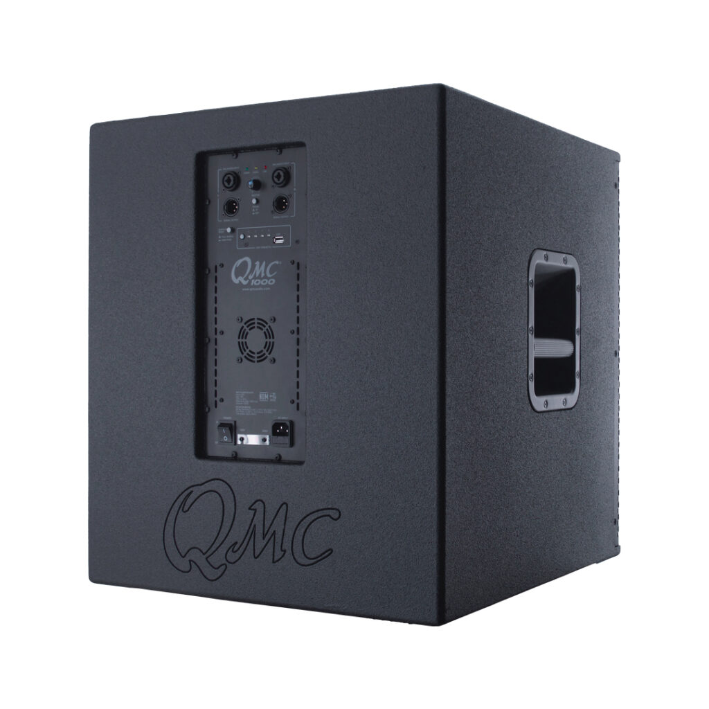 QMC-1000A Subwoofer amplificado de 18" con DSP | Greins - Casa de música